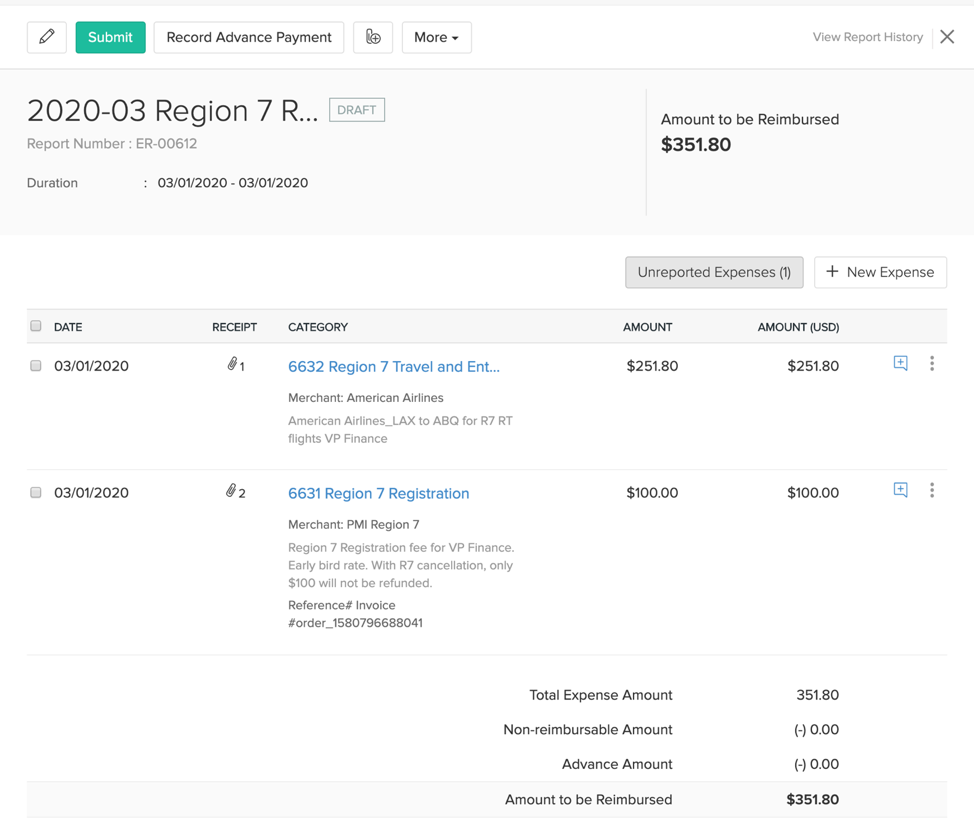 Submit an Expense Report | PMI Los Angeles Submit an Expense Report | PMI Los Angeles